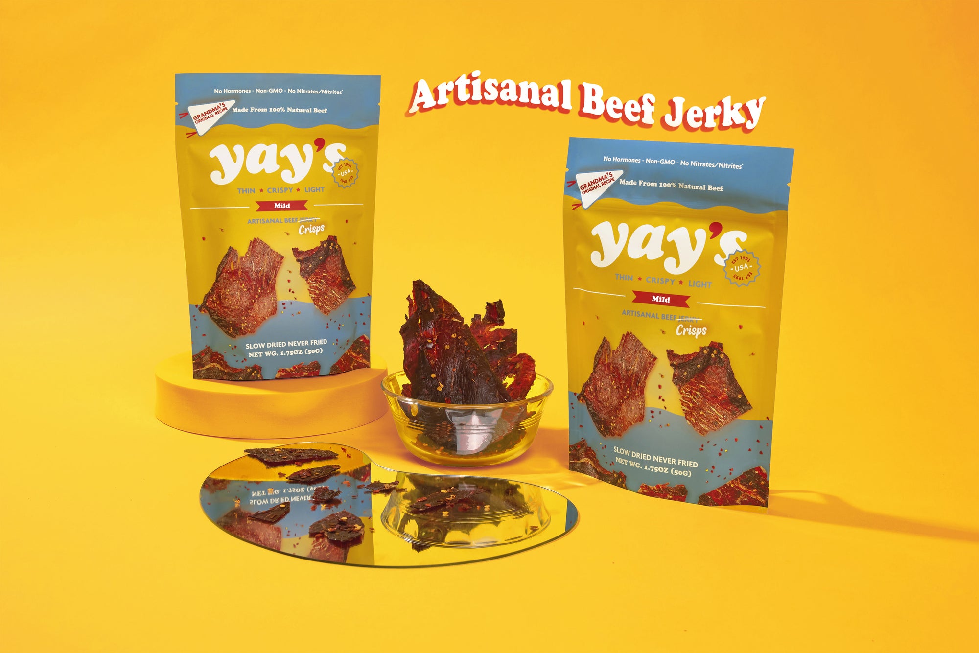 Yay's Artisanal Cambodian Beef Crisps – Yay's Snacks