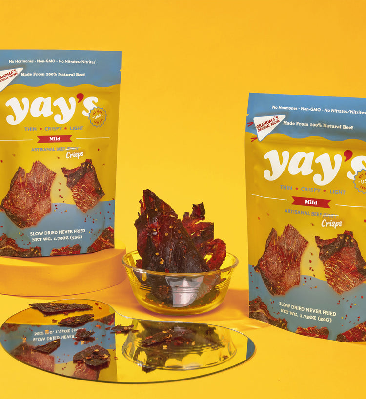 Yay's Artisanal Cambodian Beef Crisps – Yay's Snacks
